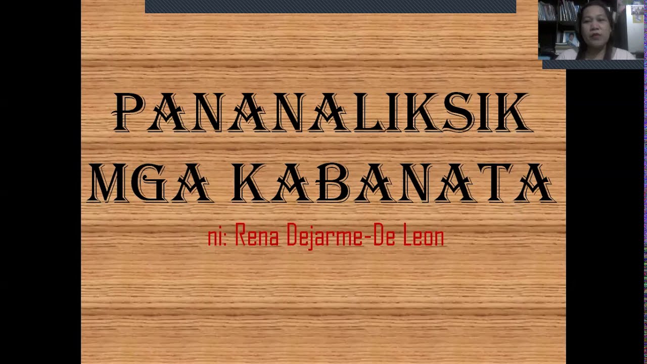Pananaliksik Mga Kabanata Ng Pananaliksik Youtube