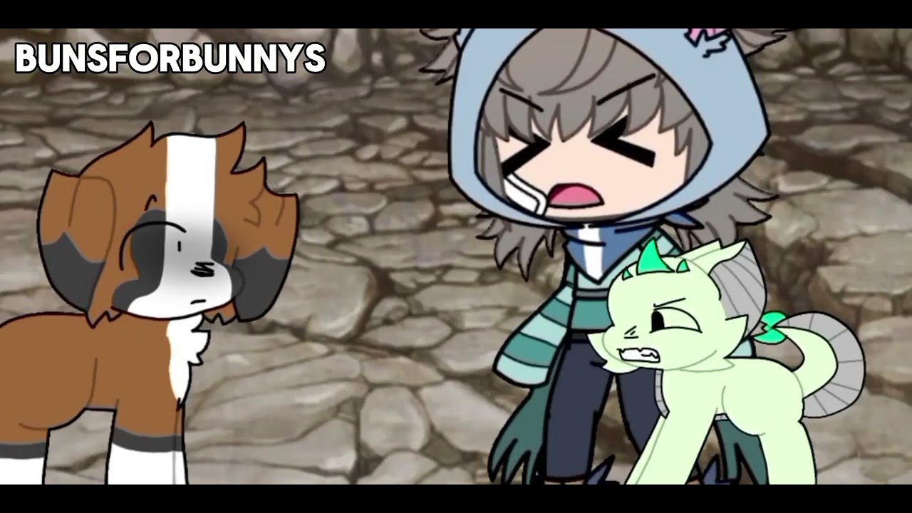 Choco saves Bletty and minty from dog - YouTube