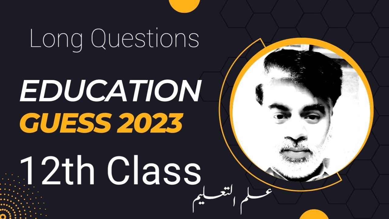 12th Education guess 2023 | #12th - YouTube
