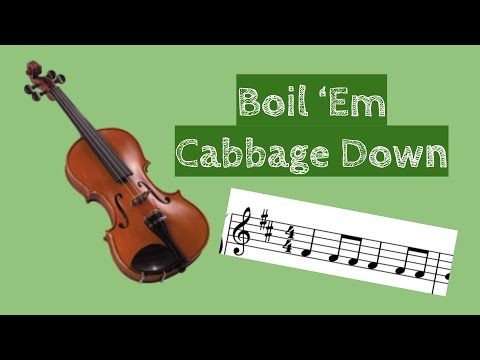 Boil 'Em Cabbage Down: Practice Double Stops - YouTube
