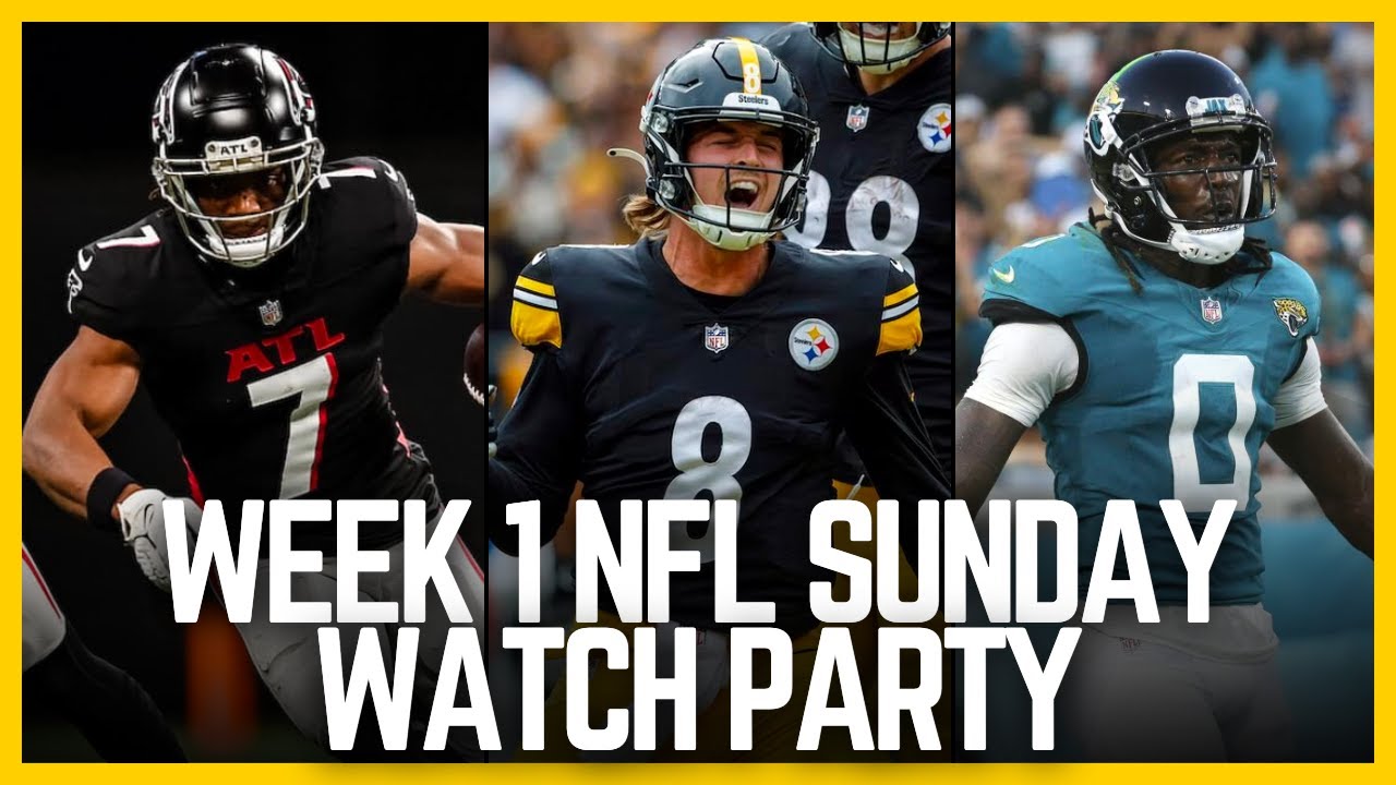2023 NFL Week 1 Early Slate Watch Party - YouTube