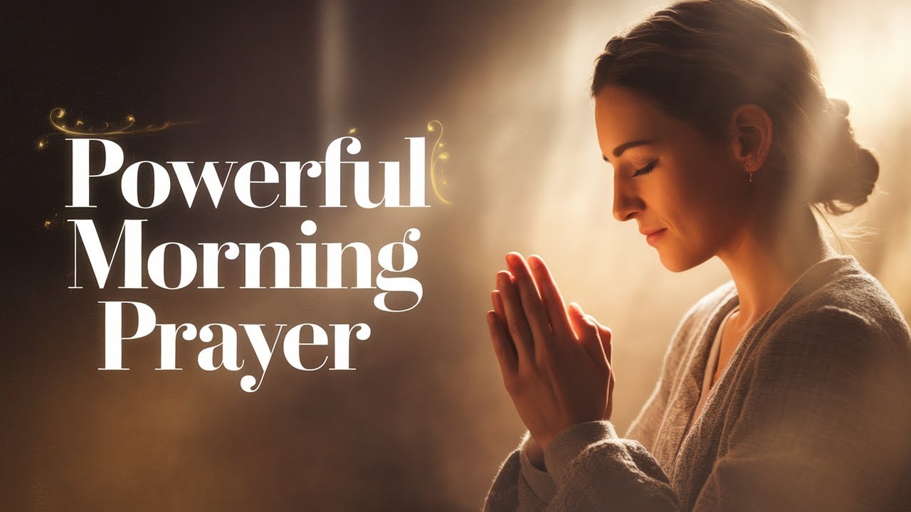 Start Your Day with a Powerful Morning Prayer - YouTube