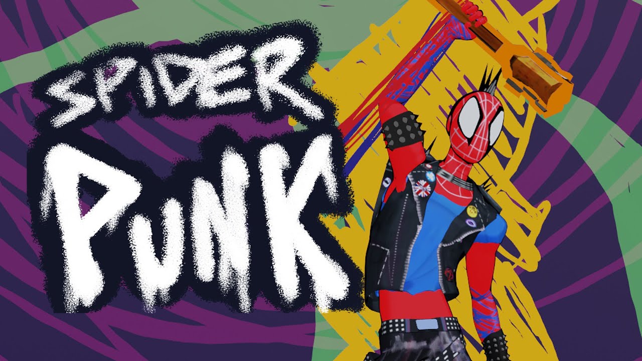 Spider Punk: Test Animation - YouTube