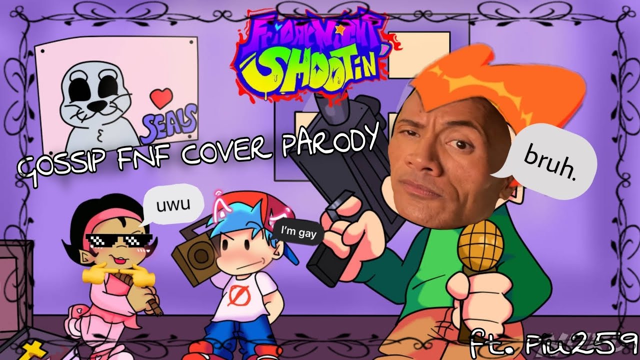 •Gossip FNF Cover Parody• | Friday Night Shootin' | #fnf #fnfcover # ...