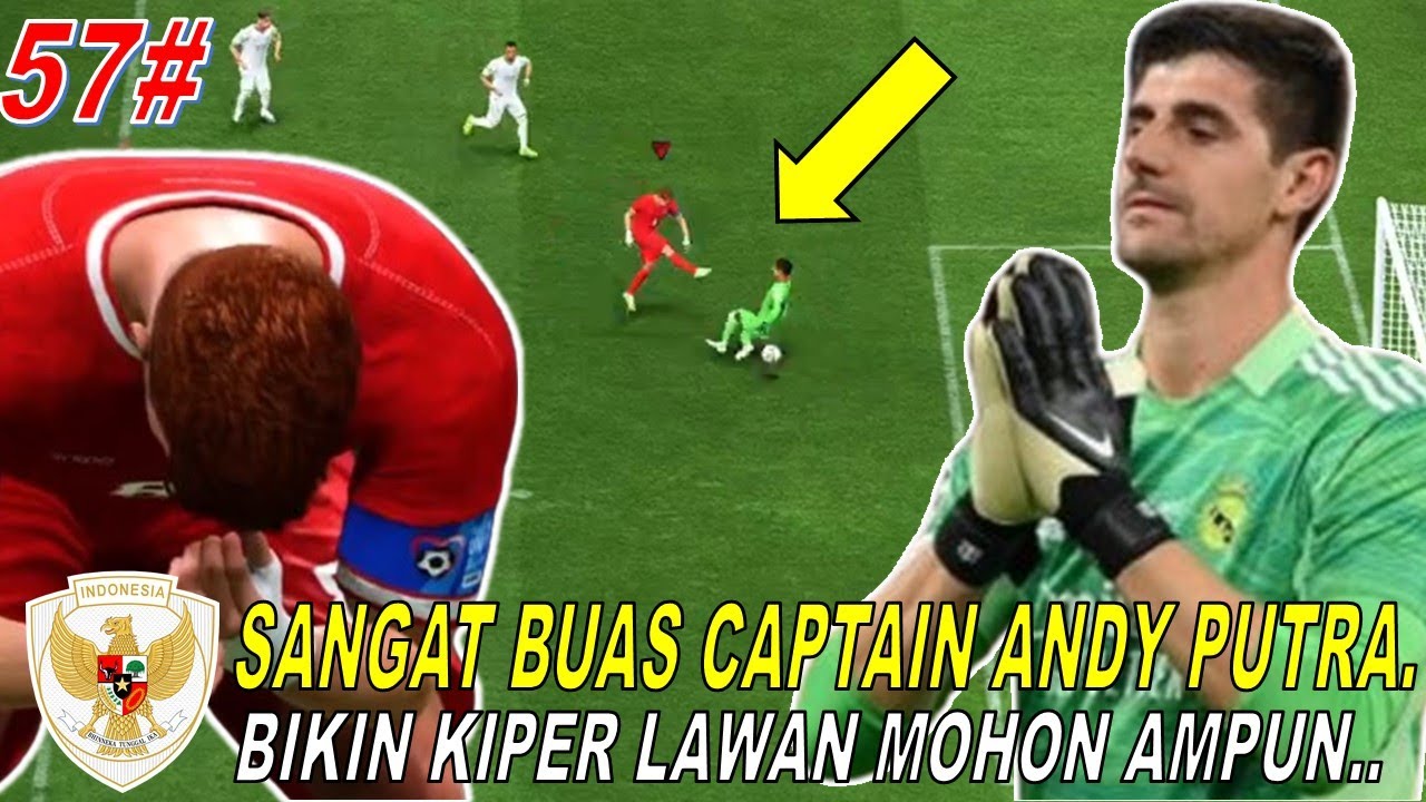 SANGAT BUAS!! CAPTAIN ANDY PUTRA TAK GENTAR HADAPI REAL MADRID!! CAREER ...