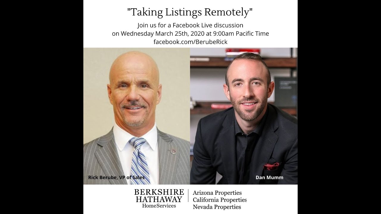 Taking Listings Remotely by Rick Berube & Dan Mumm - YouTube