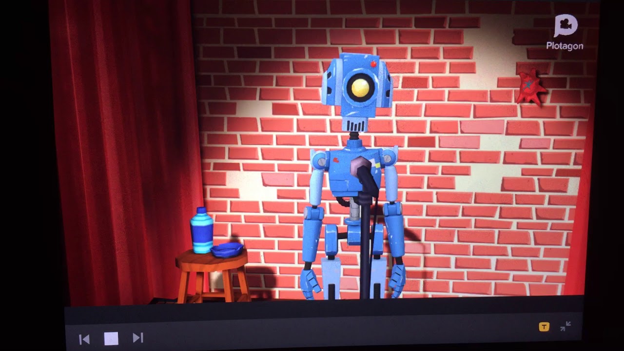 Plotagon: Robot doing all the emotions - YouTube