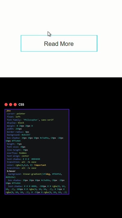 CSS Squere Button Hover Animation #coding #webdesign #programming#shorts #trending #satyagyana4 ...