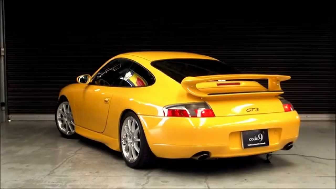 code.9 2001y Porsche 911 GT3 Street Speed Yellow Type 996 - YouTube