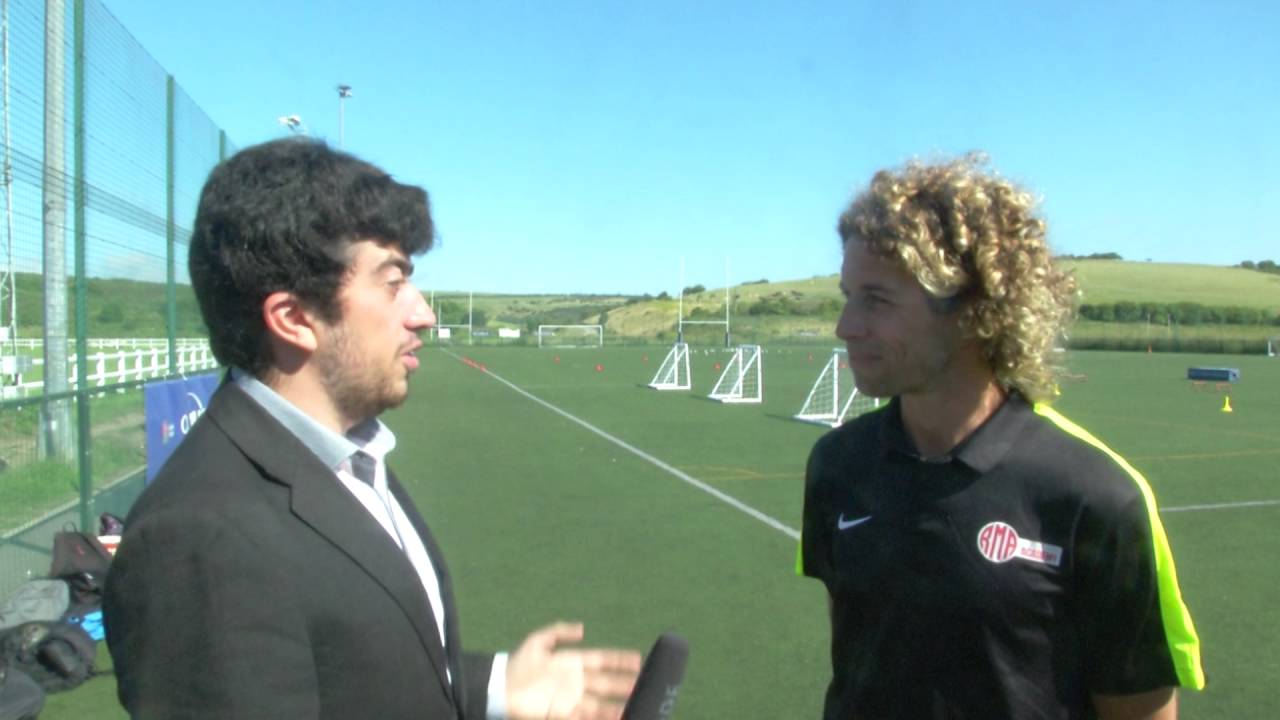 Sergio Torres welcomes Latest Sport to the Russell Martin Academy - YouTube