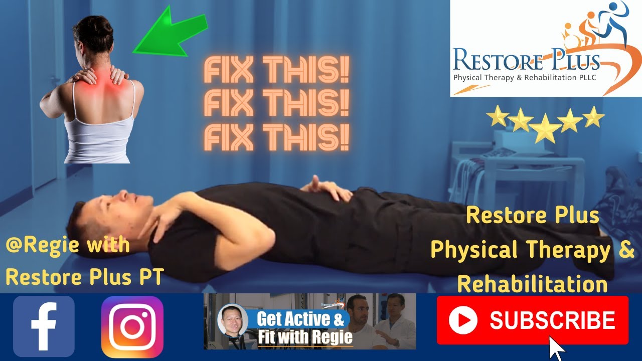 Chin Tuck Exercise Tutorial - YouTube