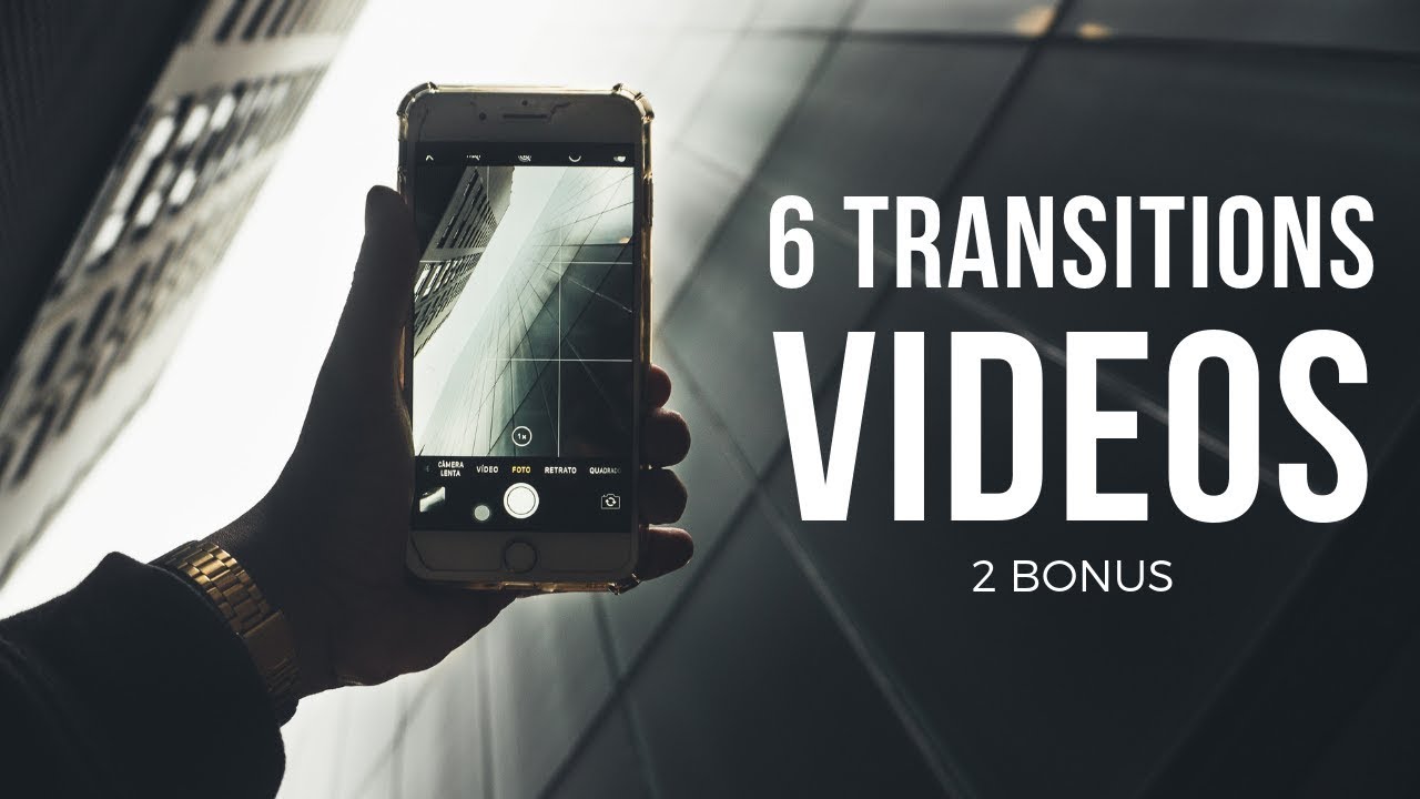 COMMENT FAIRE UN VLOG : 6 TRANSITIONS VIDÉO SANS LOGICIEL (2 BONUS ...