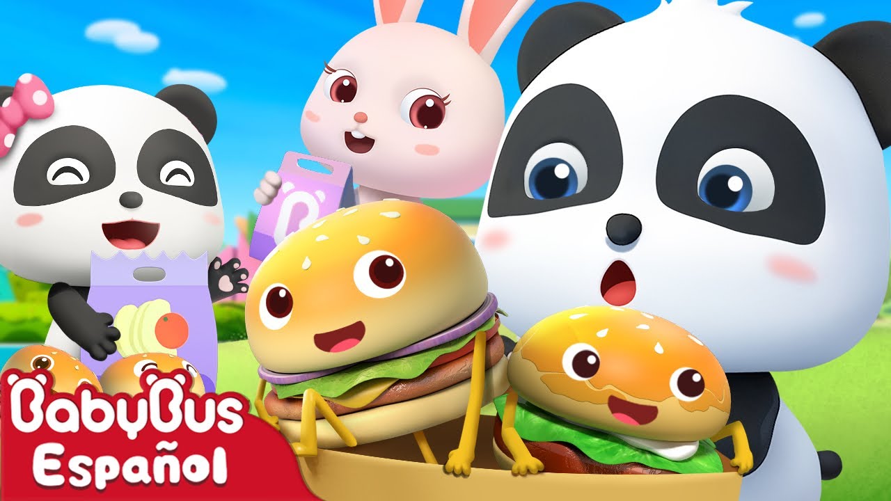 En la Tienda de Hamburguesas | Canciones Infantiles | Video Para Niños ...