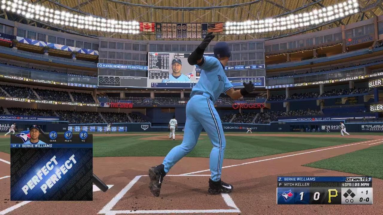 Bernie Williams no doubt HR animation MLB The Show 24 - YouTube