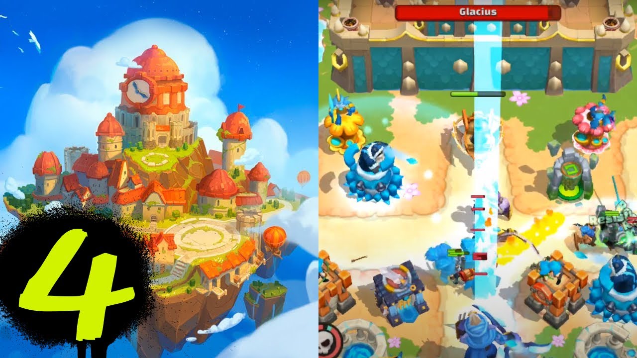 Wild Sky: Tower Defense TD #4 | Android No Commentary Gameplay ...