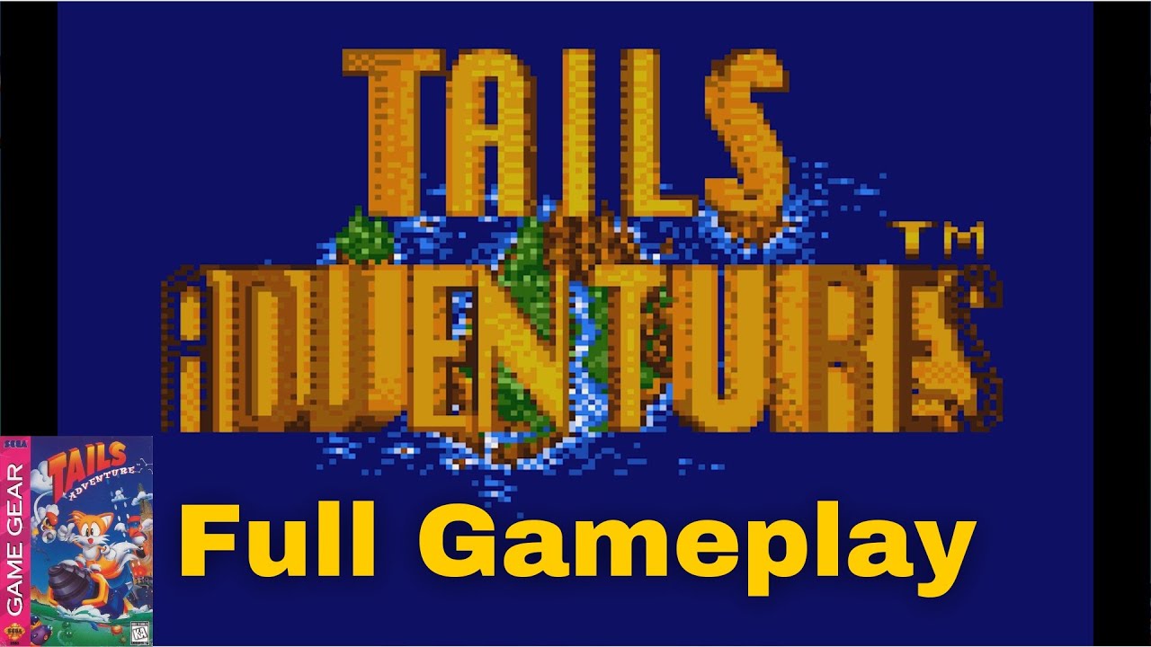 Tails Adventure Game Gear Full Gameplay!!! - Sonic Origins - YouTube