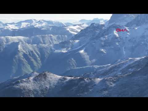 Rize'de haziran ayında yağan kar, dron ile görüntülendi - ÇAY HABER