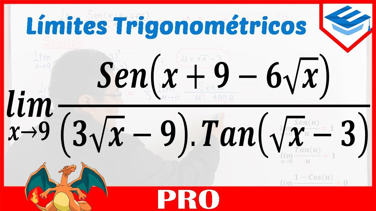 Límites Trigonométricos - Ej.5 (Seno y Tangente | Cambio de variable ...
