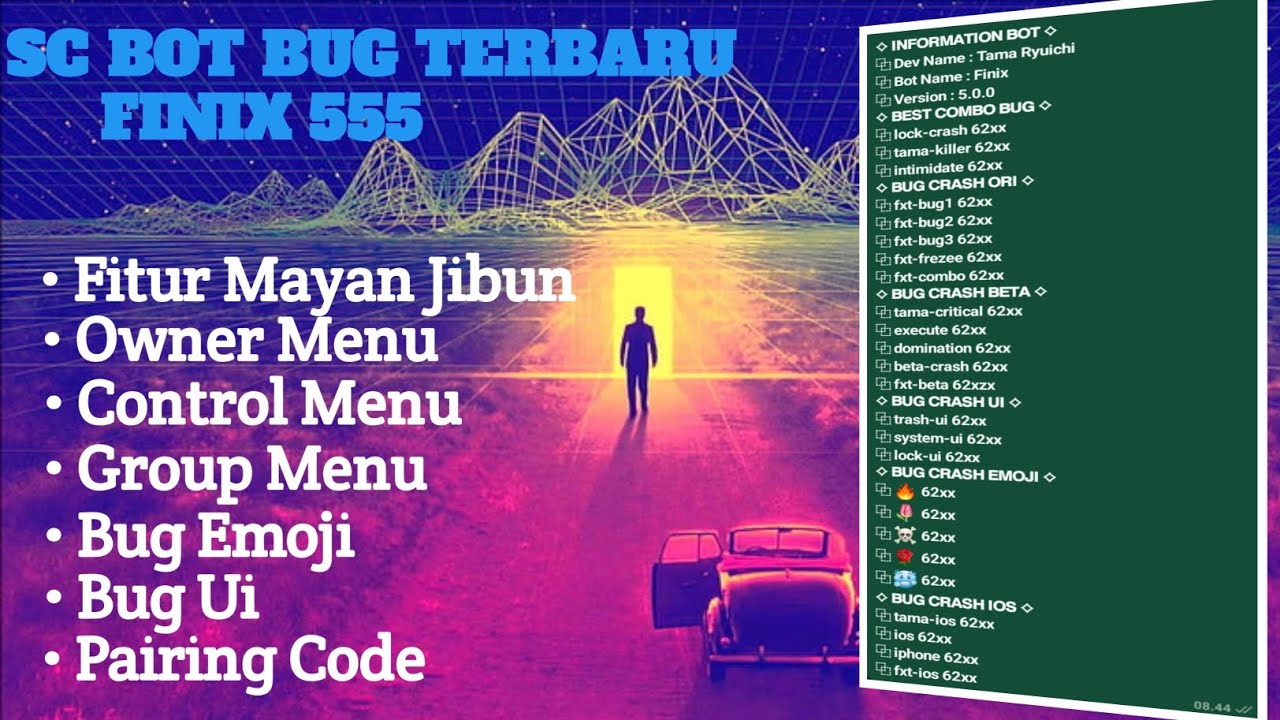 SC BUG FINIX 555 | TEMBUS WA ORI | BUG MENU | BUG EMOJI | BUG UI ...