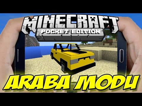 Minecraft PE ARABA MODU | Minecraft PE CAR MOD - 0.13.0 | 0.13.1