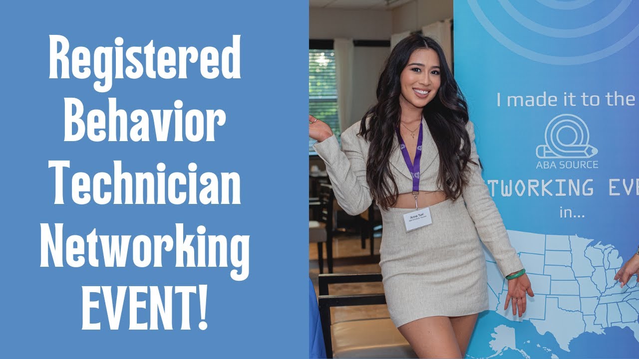 Registered Behavior Technician Networking Event Day! - YouTube