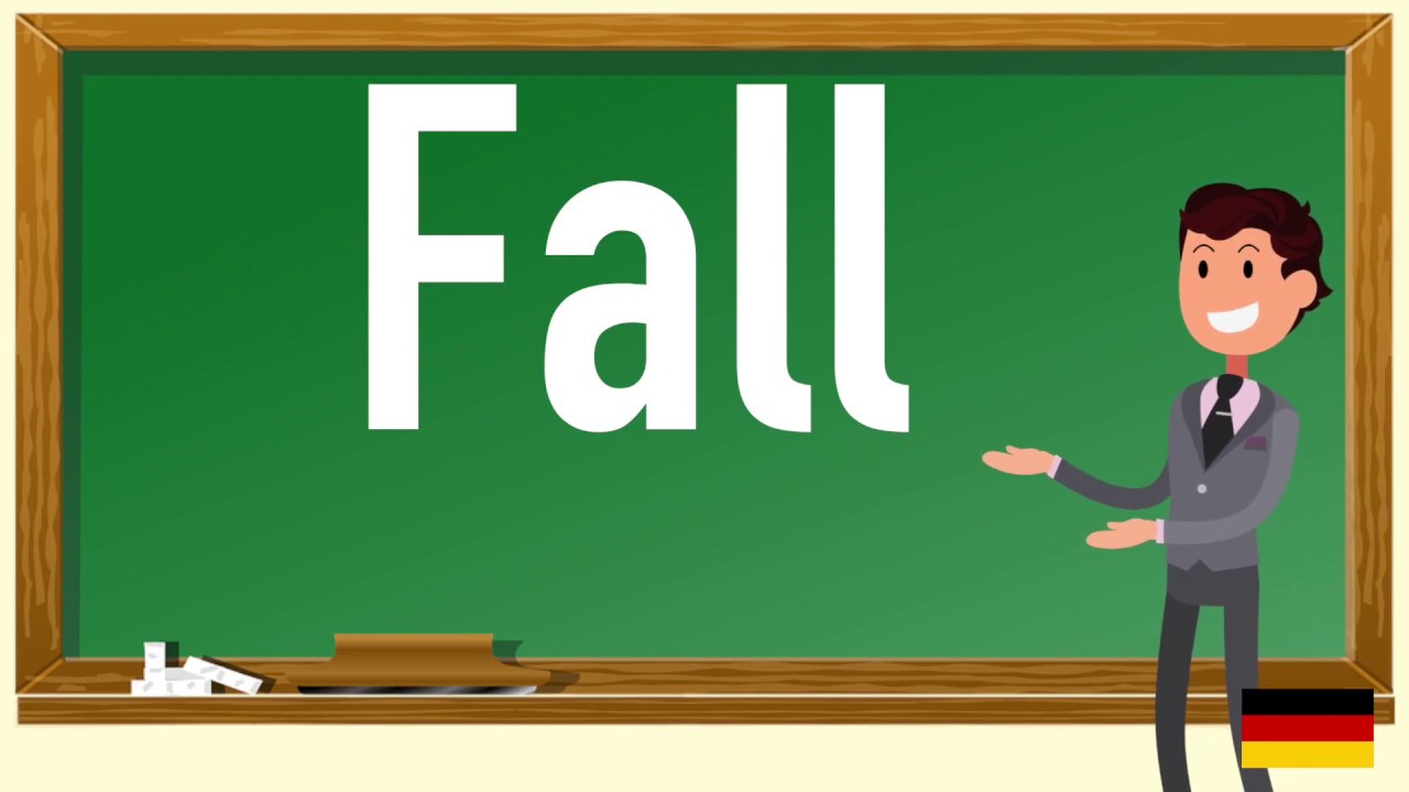 How to pronounce Fall in German - YouTube