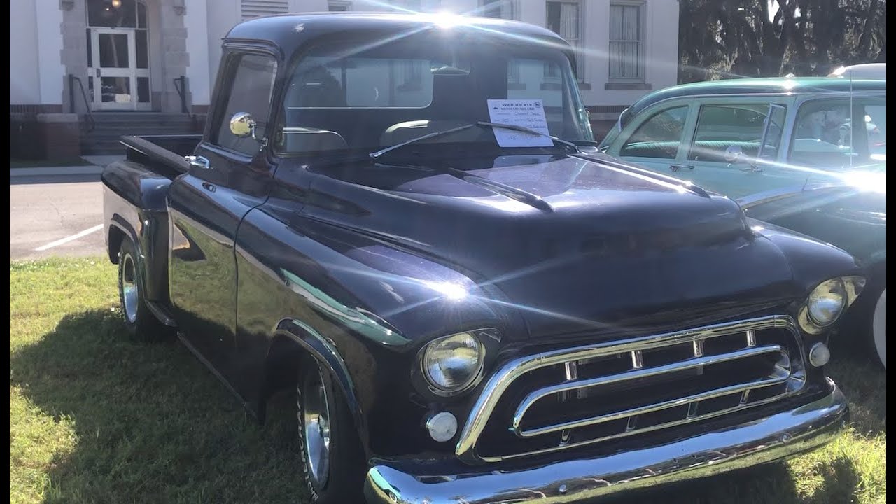 1957 Chevy Task Force Chevrolet Truck - YouTube