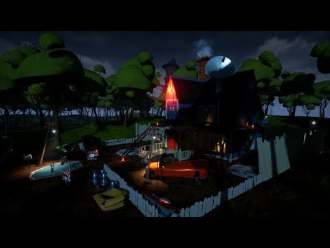 HE LOCK US IN THE BASEMENT?! Buried Secrets Hello Neighbor Mod Gameplay ...