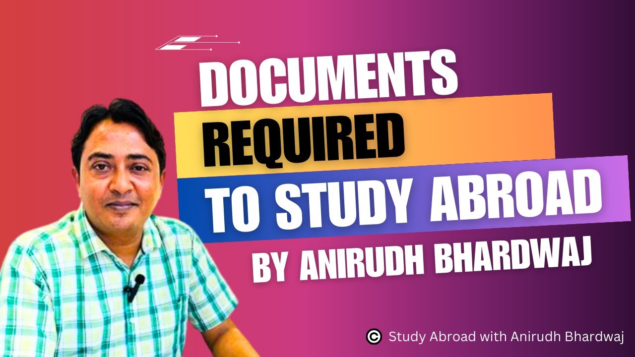 Documents Required to Study Abroad - YouTube