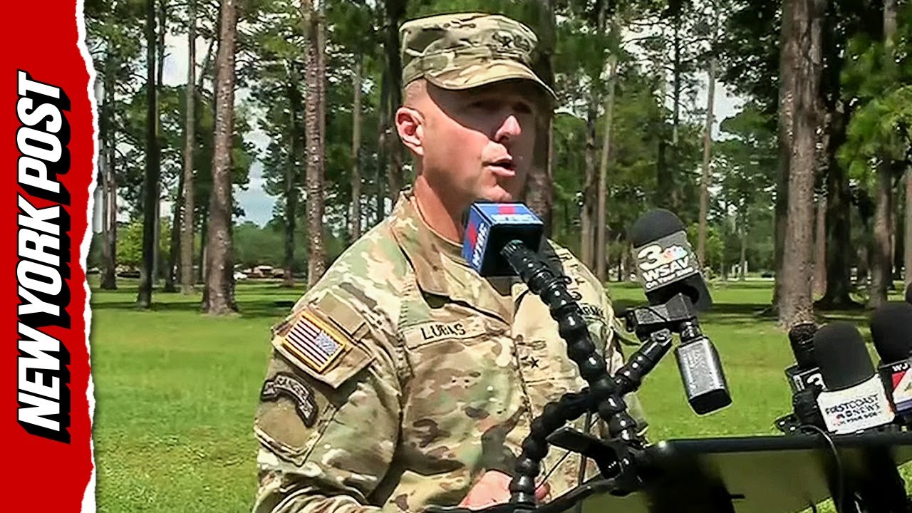 Fort Stewart Commander hails 'brave soldiers' who subdued shooter - YouTube