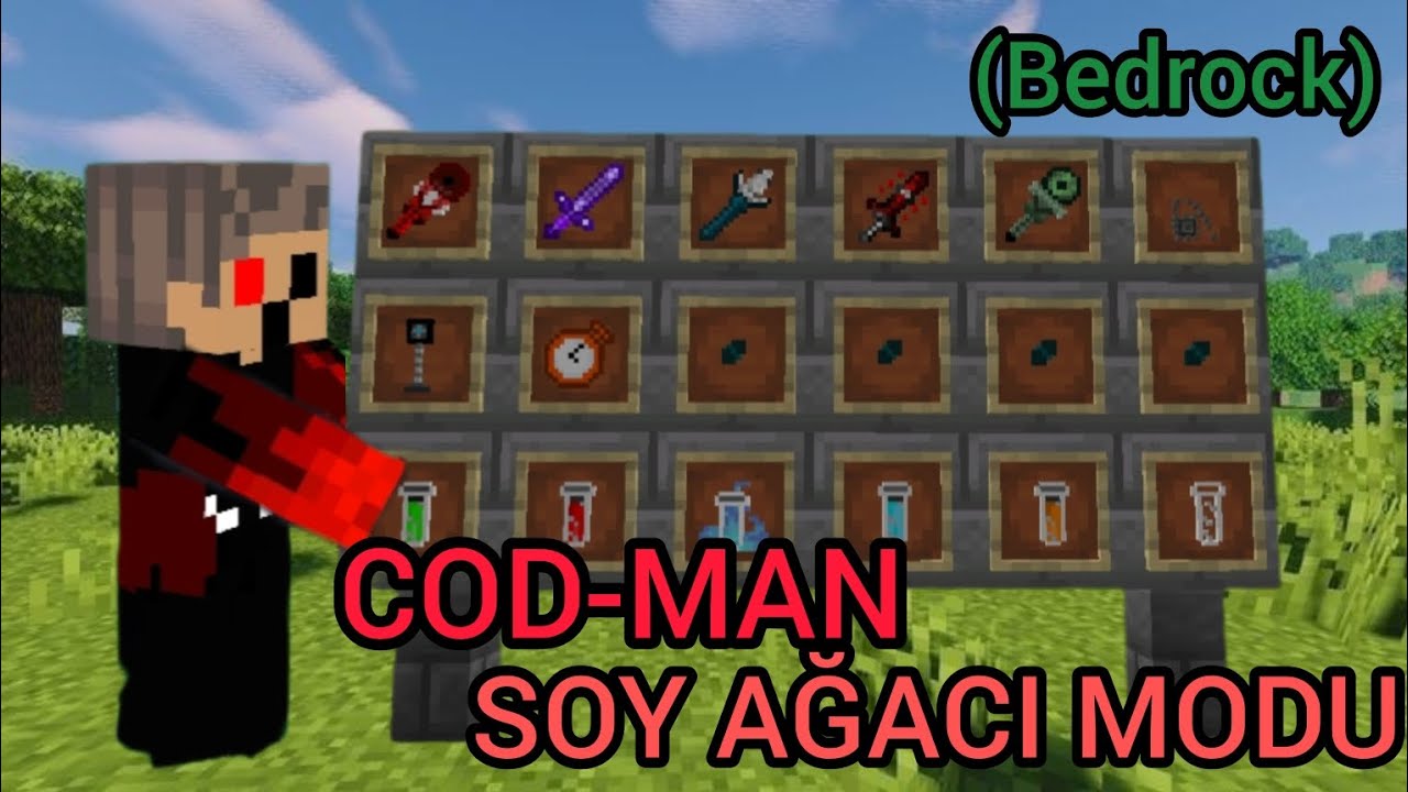 Code-Man Soy Ağacı Modu...🔥 (Bedrock Linkli) | Boralo mod - YouTube