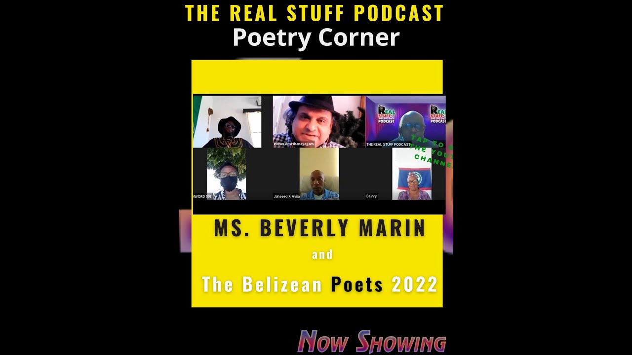 Poetry Corner - Ms. Beverly Marin and the Belizean Poets 2022 - YouTube
