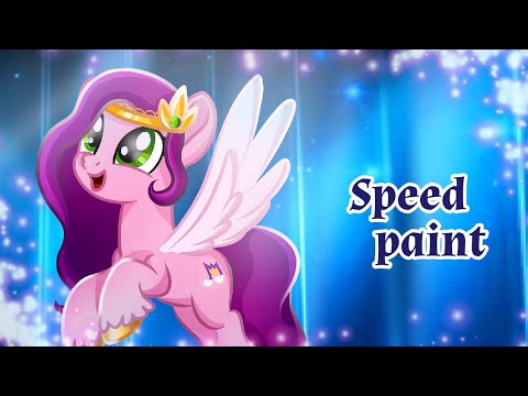 Pipp in the style of the fourth generation mlp || G4 || Speed paint ...