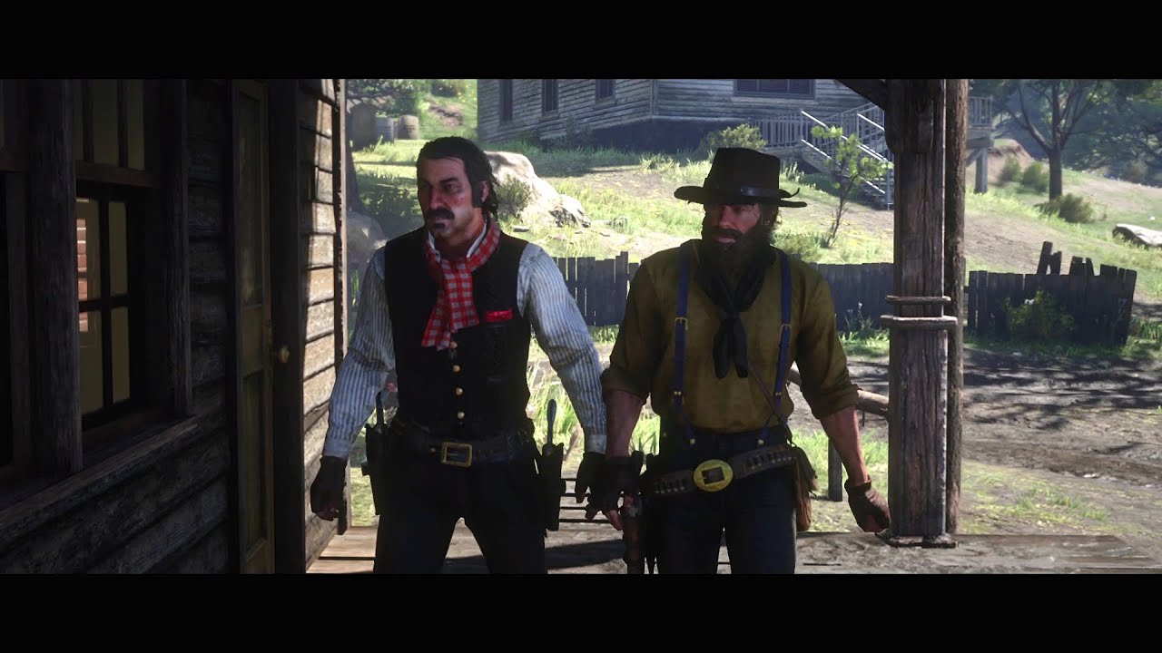 RDR2 - Dutch personally came to the Sheriff for Arthur - YouTube