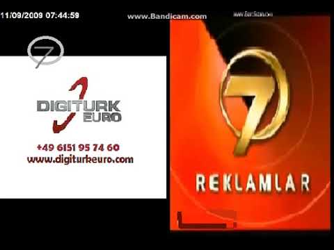 Kanal 7 Avrupa - Bant Reklam Jeneriği (11 Eylül 2009 - Digitürk Euro)