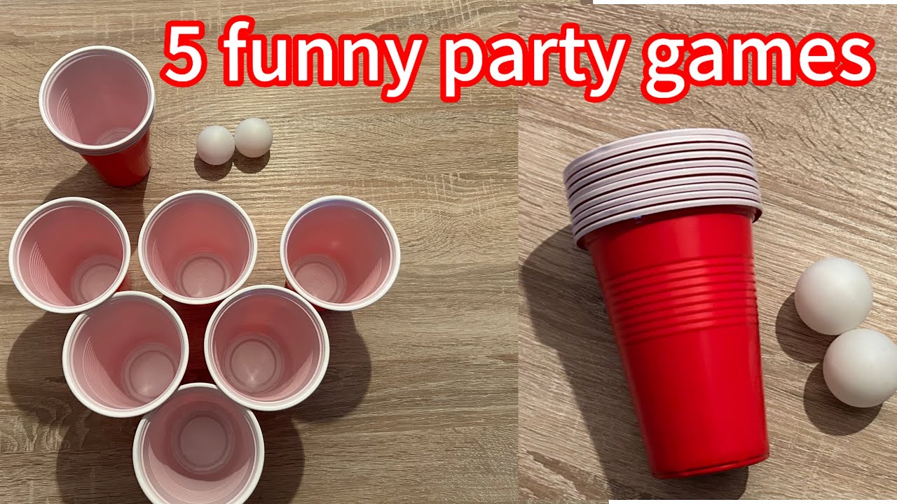 5 funny party games that will make you laugh 🇩🇰🎉🎇 - YouTube