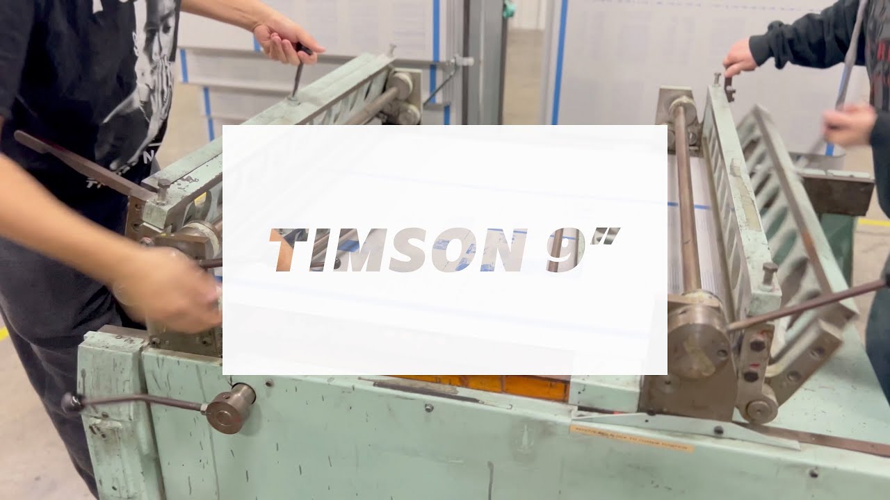 One-color Sigs on Our Timson 9" - YouTube