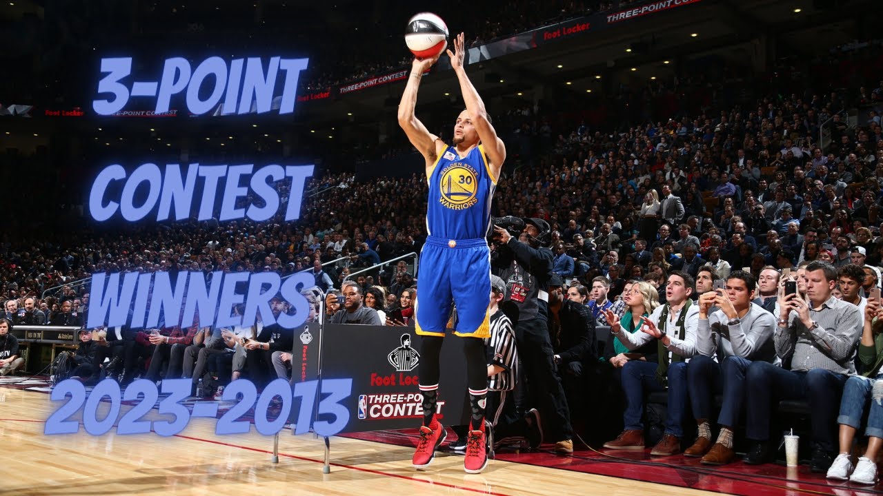NBA - Past 10 3 point contest winners (2023-2013) - YouTube