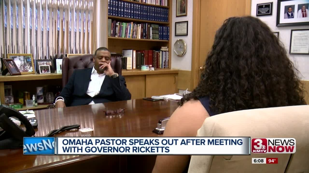 Omaha Pastor Speaks Out After Meeting With Gov. Ricketts - YouTube