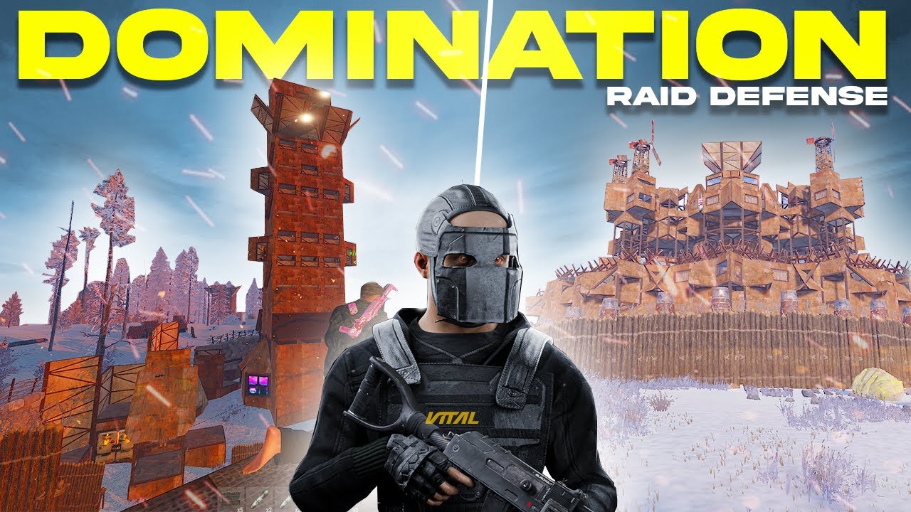 HOW WE DEFENDED A 1000 ROCKET RAID - Rust | Vital EU Monthly - YouTube