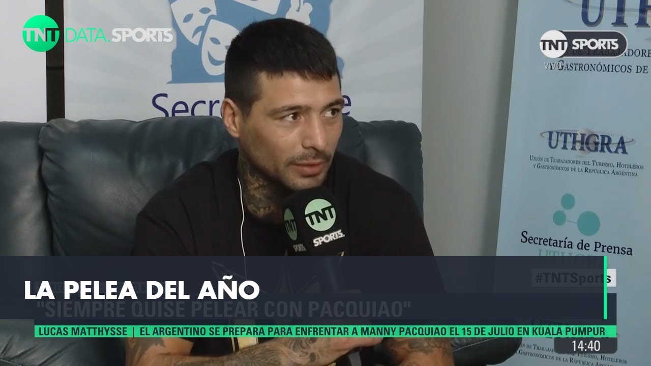 Lucas Matthysse: "Es la pelea más importante de mi carrera" - YouTube
