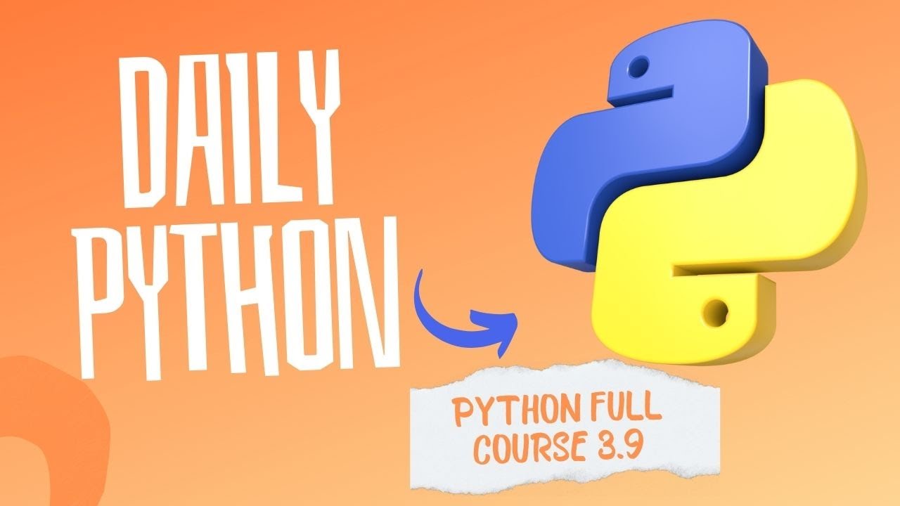 Python full course daily topics interducing - YouTube