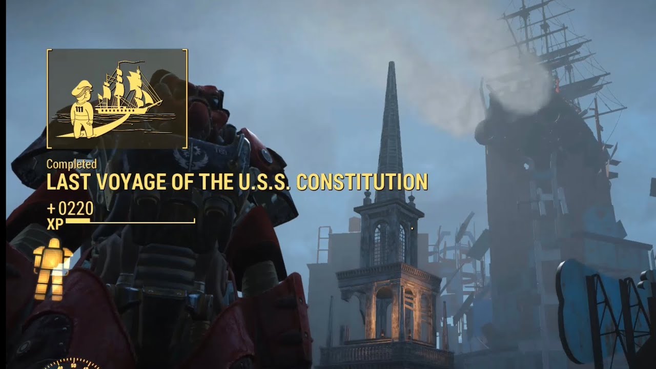 Riding, Surviving, & Concluding The U.S.S Constitution 🇺🇸 | Fallout 4 ...