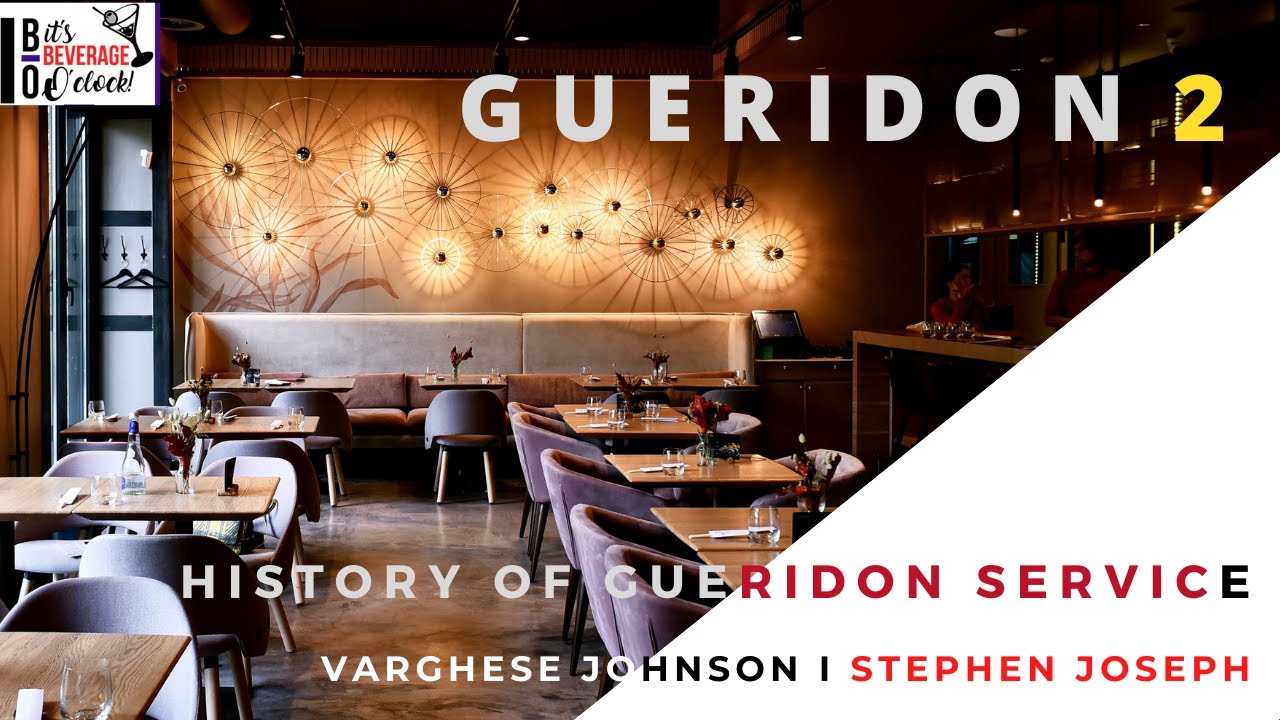 THE HISTORY OF GUERIDON SERVICE I GUERIDON 2 #gueridon #trolleyservice ...