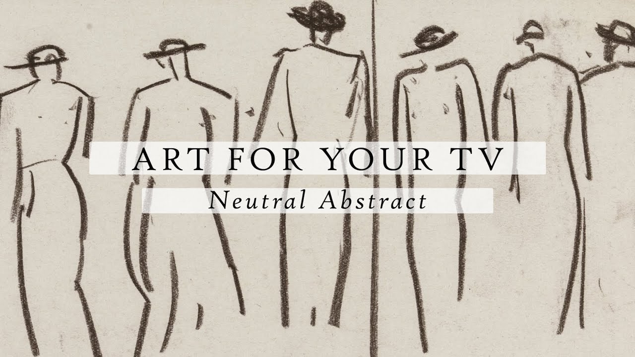 Neutral Abstract Art For Your TV | Vintage Art Slideshow For Your TV ...