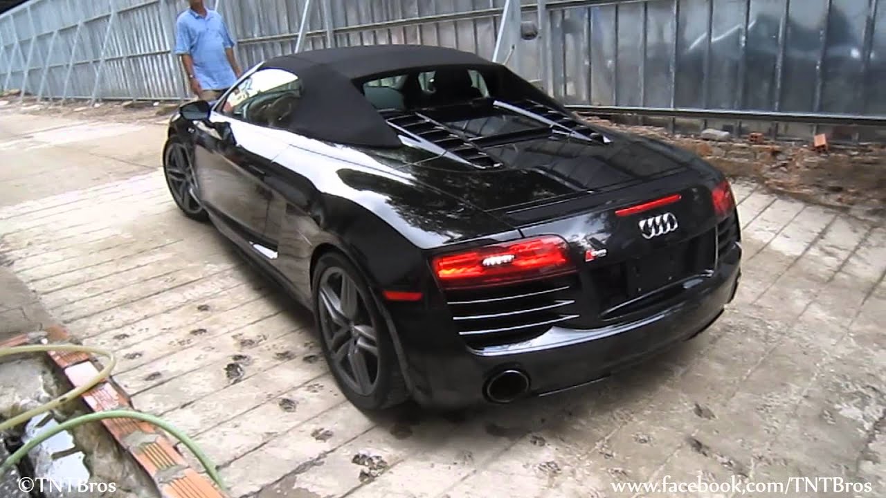 [TNTBros] Audi R8 V10 Spyder 2013 in Saigon, Vietnam | Vietnam ...