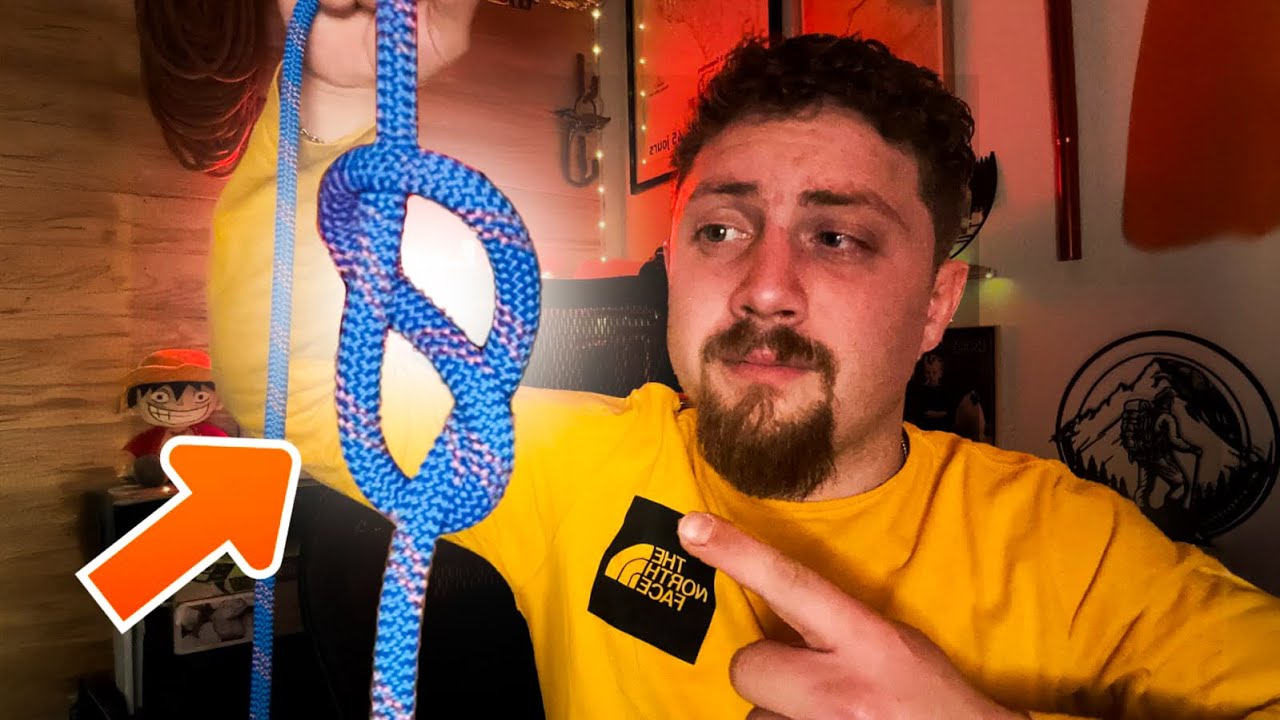 Comment faire un nœud de huit en escalade🧗(Tuto simple et rapide) - YouTube