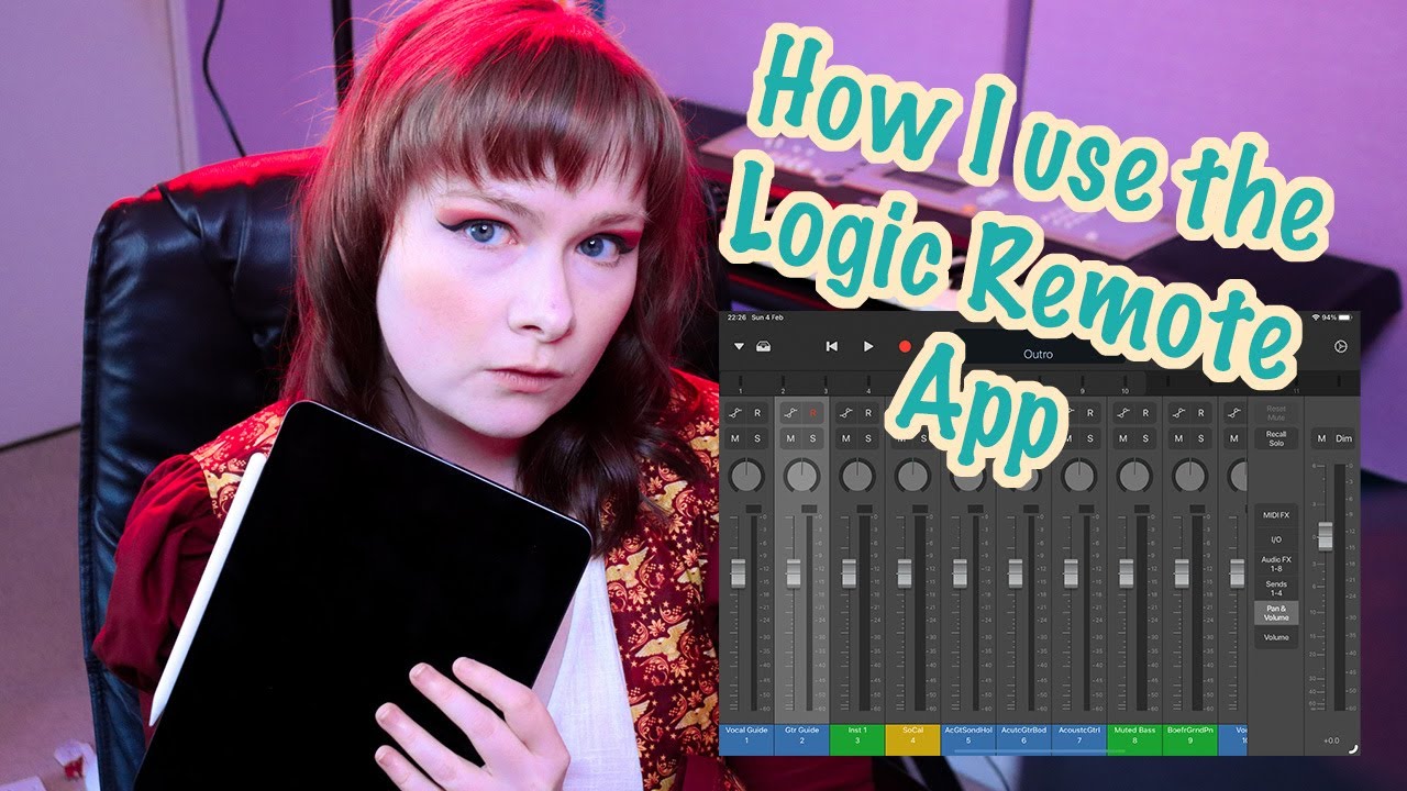 Ways I use the Logic Remote app in my sessions - YouTube