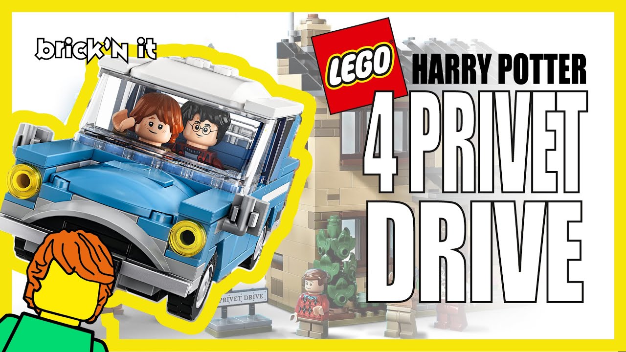 LEGO 4 Privet Drive 2020 - Review - Harry Potter Set 75968 - YouTube