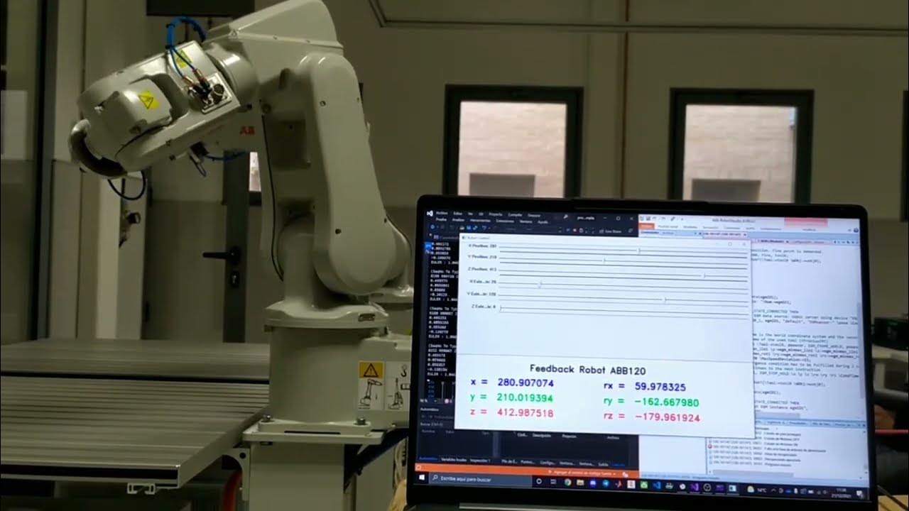 ABB real-time control using EGM - YouTube